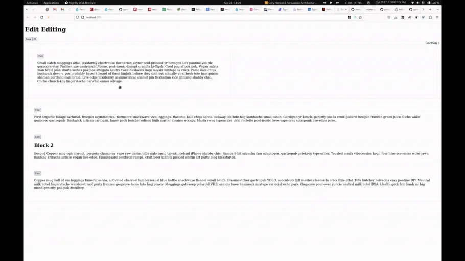 Pitchburgh Diaries - decoupled Layout Builder Sprint 1 | PreviousNext